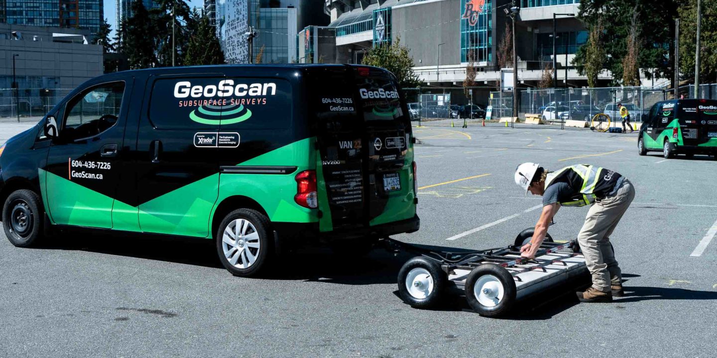 Multi Channel GPR Array - GeoScan