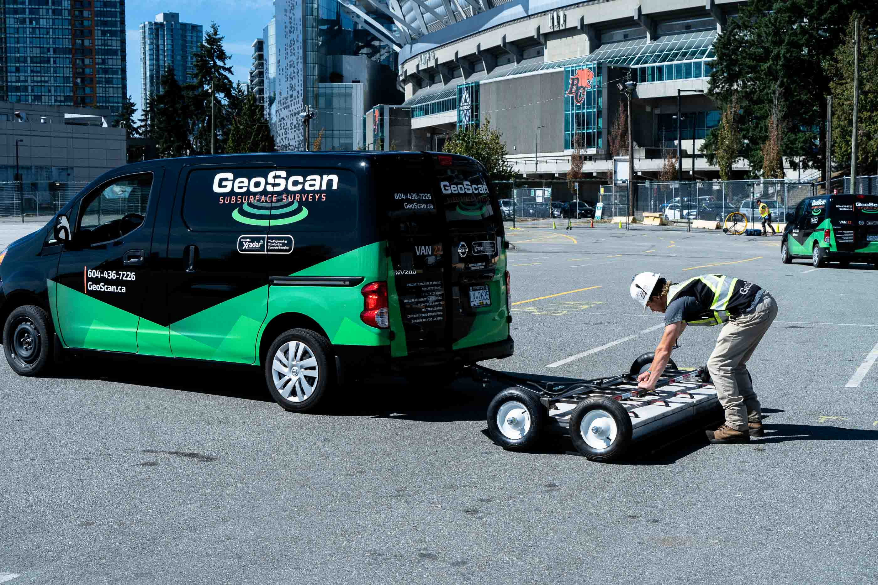 Multi Channel GPR Array - GeoScan